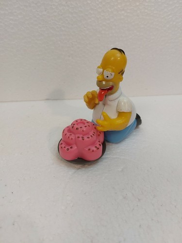 1997 Subway Toy Donut Chasing Homer Simpson Still Works Rare Simpsons ...