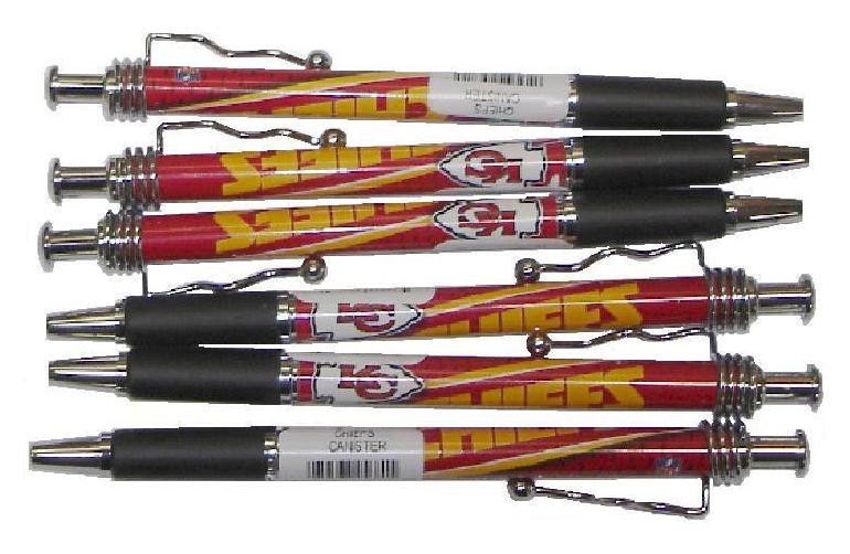 "JAZZ" Ball-Point Pen Set *NFL Football* (AFC/NFC) 3-Pack *Select Your ...