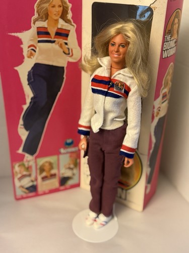 Kenner Bionic Woman Jaime Sommers Action Figure Doll White Jacket 1976 ...