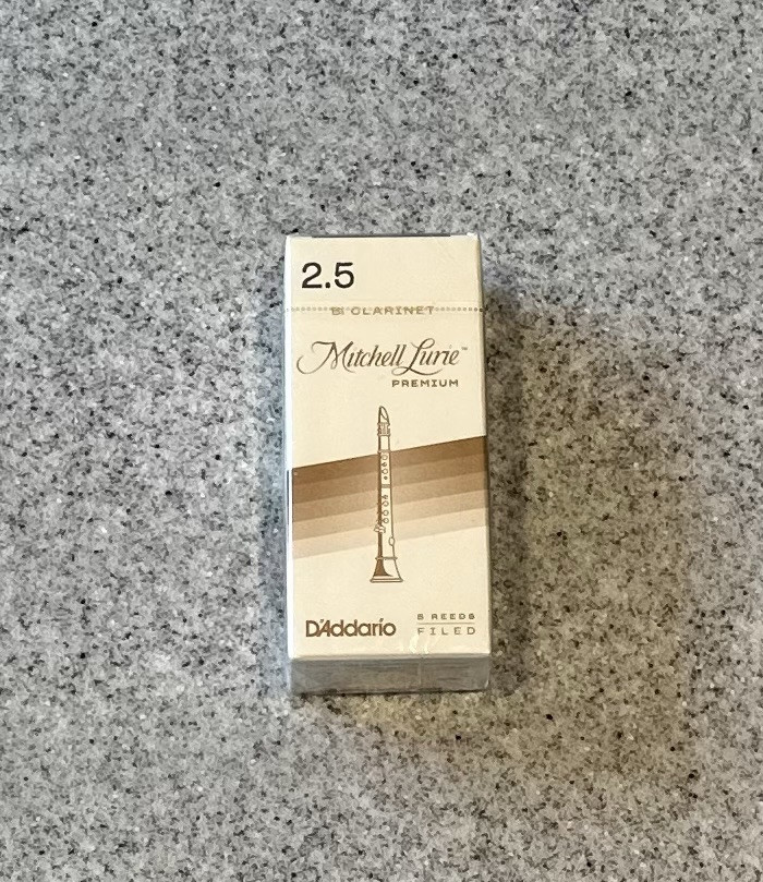 Mitchell Lurie Premium Bb Clarinet Reeds #2.5 Filed 5 reeds in Box New ...