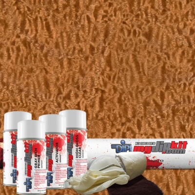 MYDIPKIT Hydro Dipping Water Transfer Print KIT BW-8210 Burl Wood | eBay