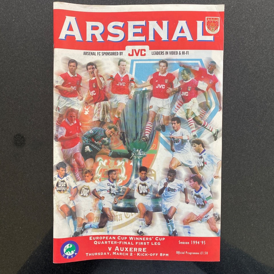 ARSENAL Football Programmes YOU CHOOSE 1993 96 97 98 99 2000 01 02 05 ...