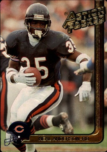 1991 Action Packed Football Card #21 Neal Anderson | eBay