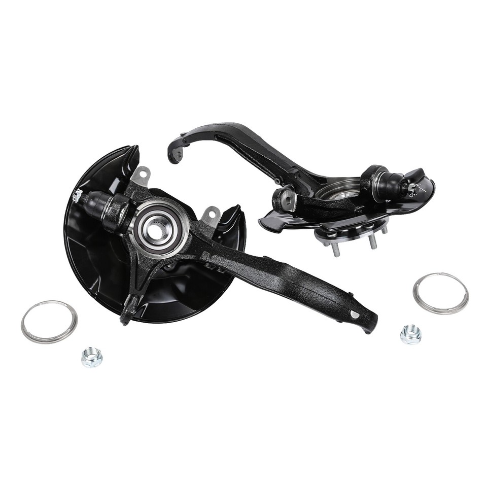 Pair Front Wheel Bearing Hub Knuckle Assembly For 2008-12 Honda Accord ...