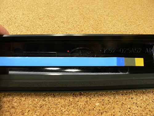 GENUINE LAND ROVER WINDSHIELD MOULDING FRONT A PILLAR RANGE ROVER 13 RH ...