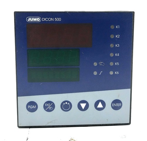 Jumo DICON 500 PID Temperature Controller 703570/081-1100-11000-23-00 ...