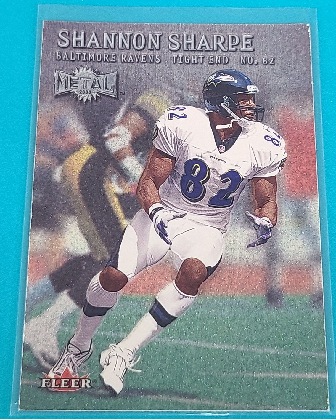 2000 Metal #36 Shannon Sharpe Baltimore Ravens Football Card I5 | eBay