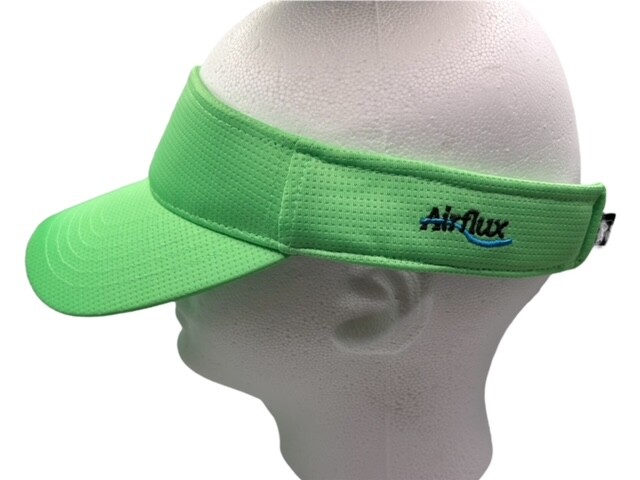PGA Tour AIRFLUX Fairway Mesh Golf Visor Green Orange Blue Adjustable ...