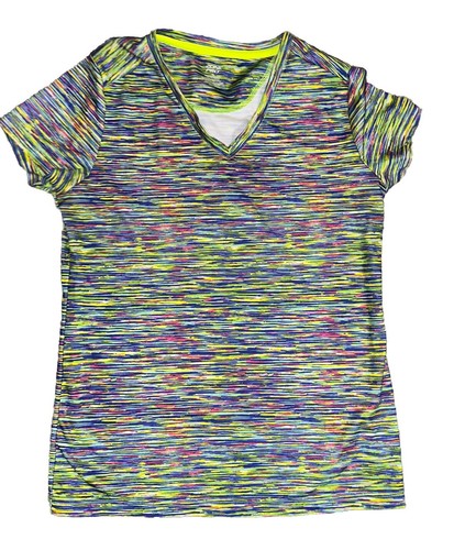 Zone Pro Sports Womens Size Small Running Shirt Top V Neck T Shirt ...