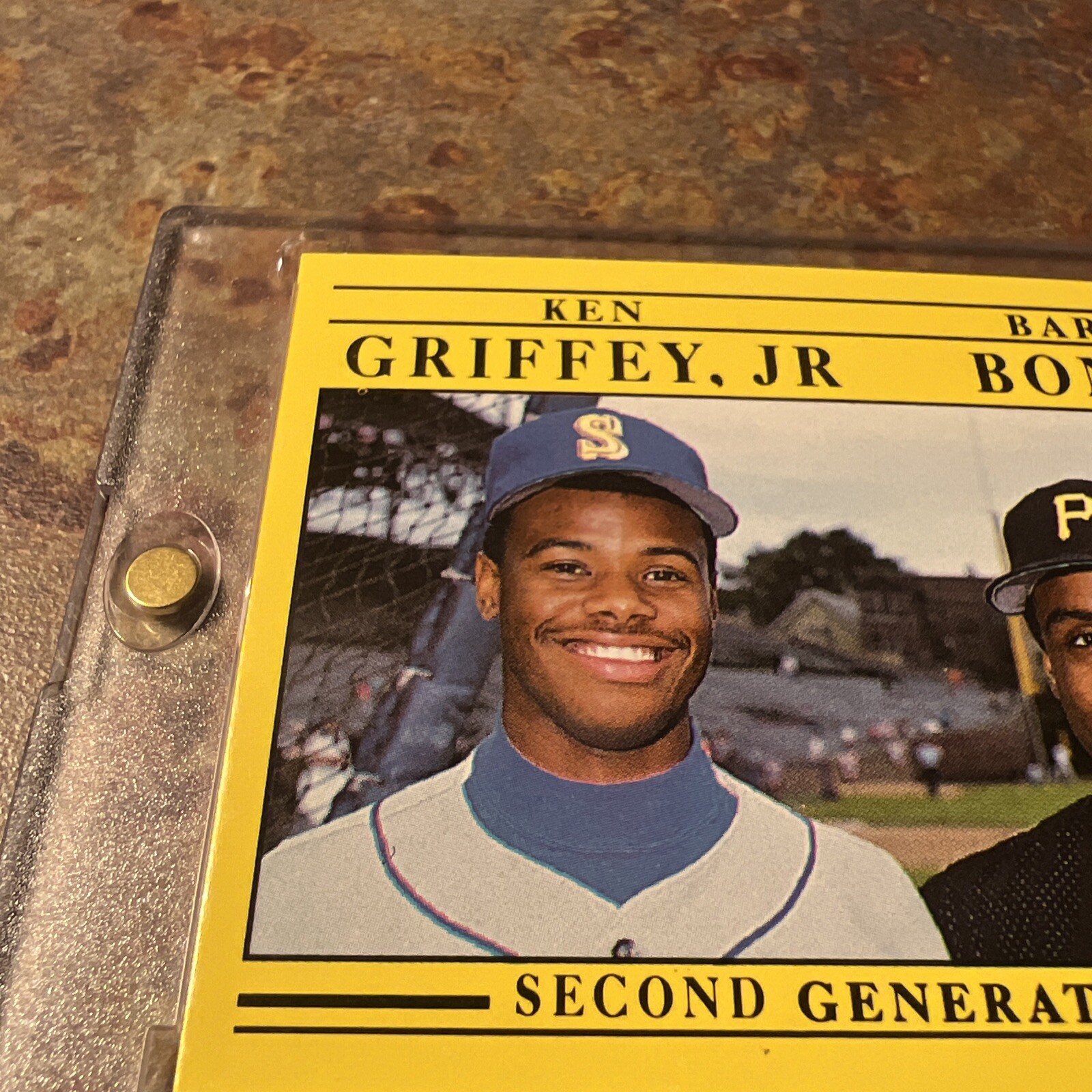 RARE ERROR (Fisheye’s)⚡️ 1990 Fleer 2nd Stars Ken Griffey Jr & Barry ...