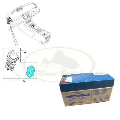 LAND ROVER DASH AUXILIARY BATTERY RANGE EVOQUE LR024953 AM | eBay