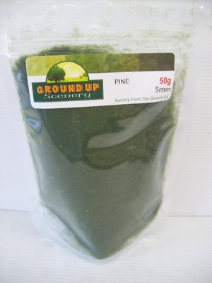 GROUND UP SCENERY STATIC GRASS PINE 5mm 50g | eBay Australia