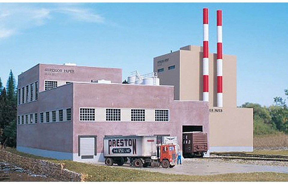 Walthers N Scale ~ New 2025 ~ Superior Paper Company ~ Kit ~ 933-3237 ...