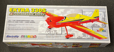 New Great Planes ElectriFly Extra 330 330S Balsa Electric Airplane ARF ...