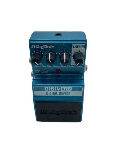 Digitech DigiVerb Digital Reverb Guitar Effects Pedal Excellent JAPAN ...