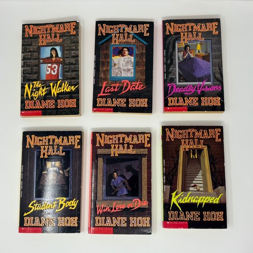 Vintage Nightmare Hall Diane Hoh 6 Book Lot - Young Adult Horror | eBay