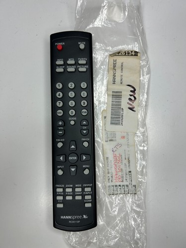 Hannspree Xv RC00110P TV Remote Control, OEM NOS for JT0132U1 ...