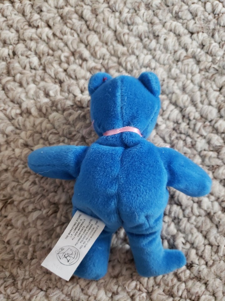 Ty McNuggets The Bear Teenie Beanie Baby 5" McDonald's 2004 25 Years ...