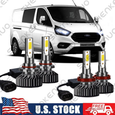 FOR 2015-19 Ford Transit-150/250/350/350 HD LED Headlight Bulbs ...