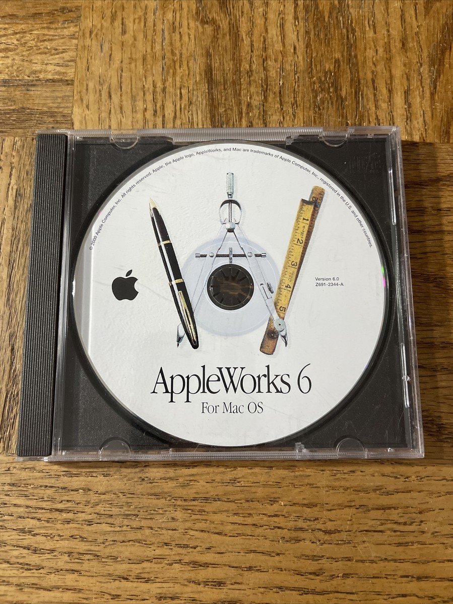 Appleworks Logo Apple CD And DVD Media (2003) – Mattjfuller.com
