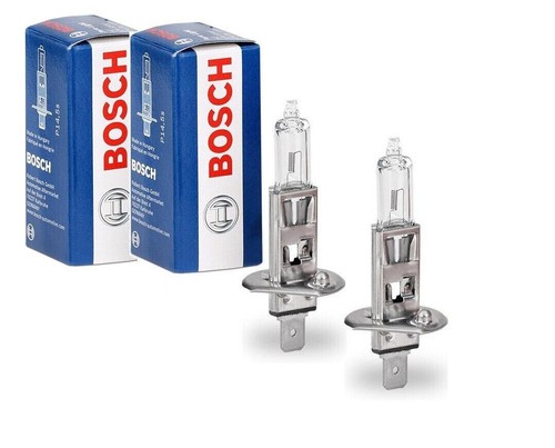 2x BOSCH Pure Light H1 12V 55W Halogen Auto Lampe Original 1987302011 ...