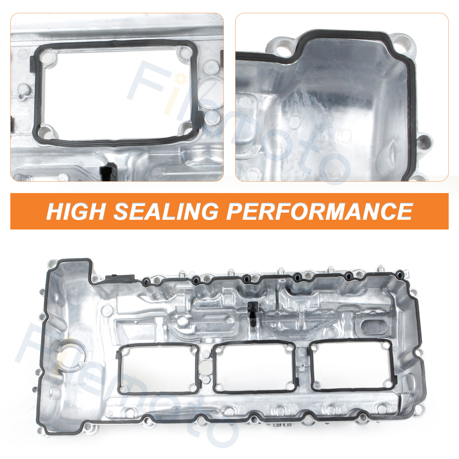 Upgrade Performance Aluminum Valve Cover kit for BMW N55 135i 335i 535i ...