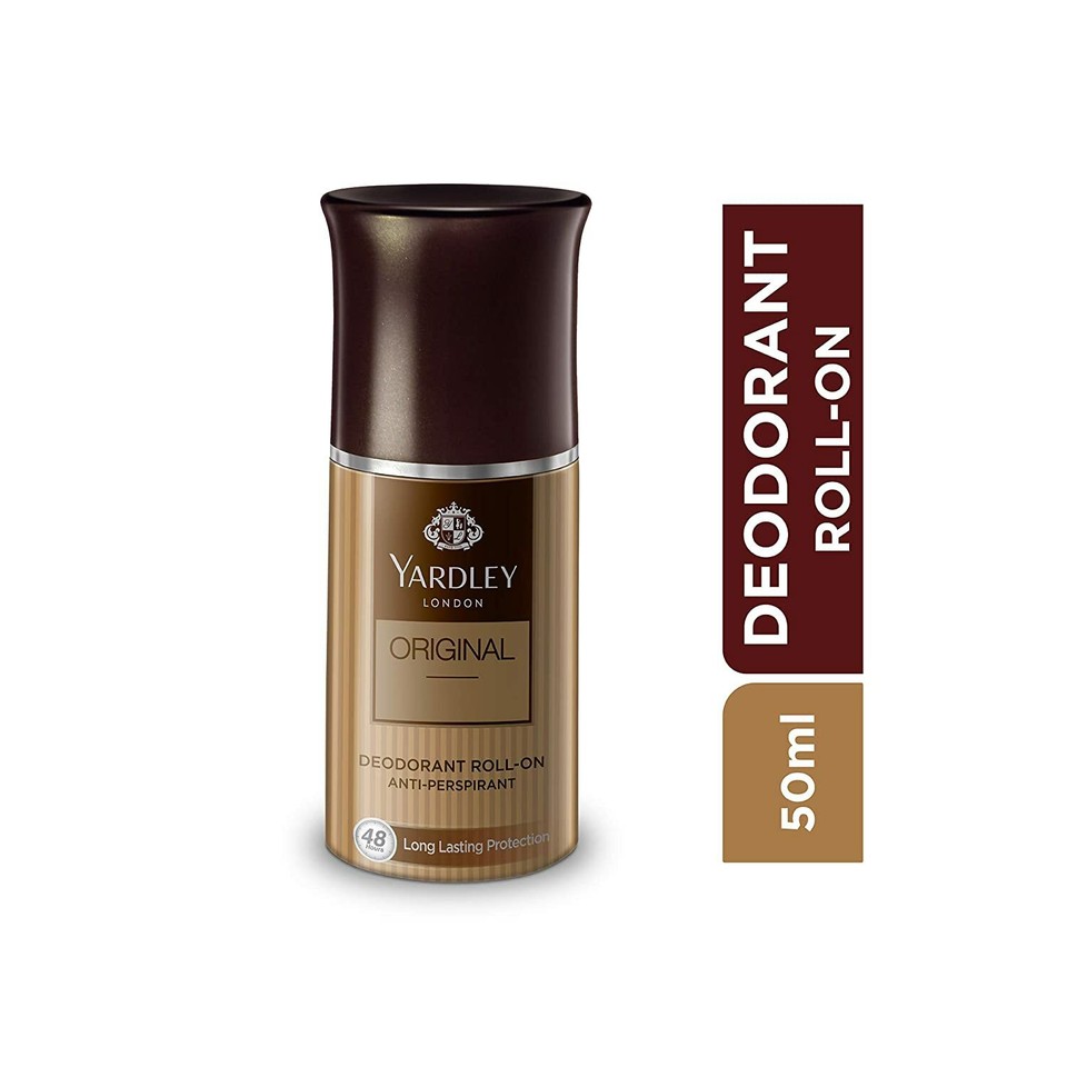Yardley London Original Deodorant Roll-On for Men, 50 ml Free Shipping ...