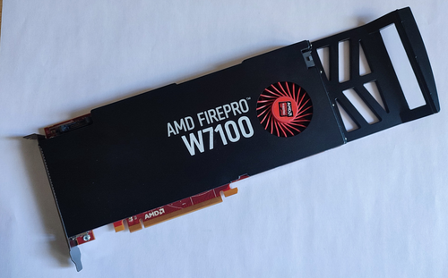 Grafikkarte AMD FirePro W7100 Workstation-GPU 8 GB GDDR5 4x DP PCI-E ...