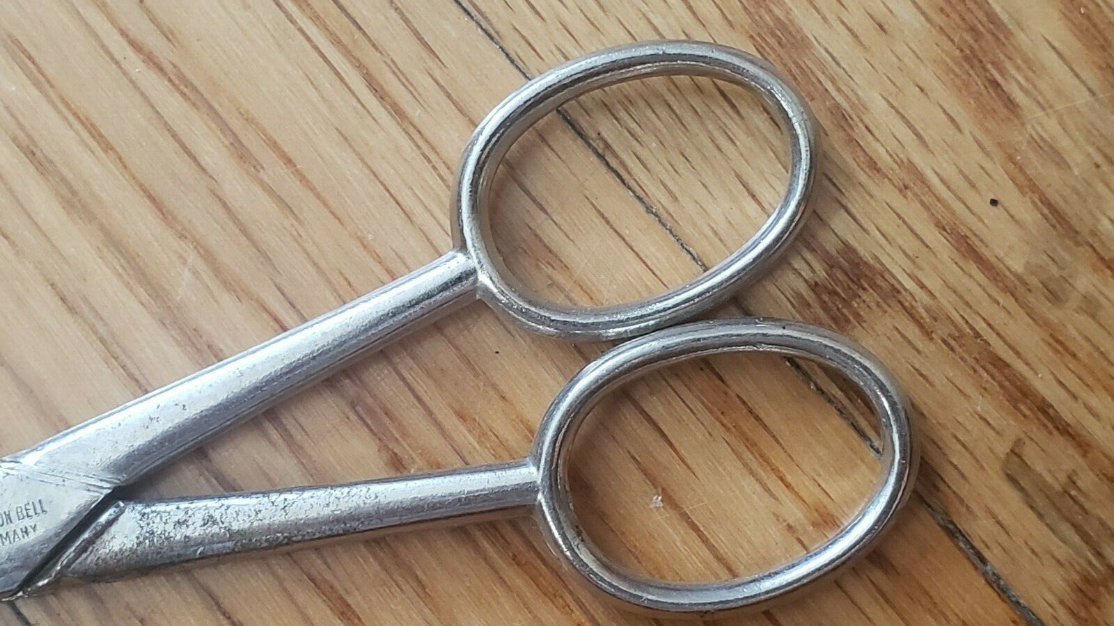 ANTIQUE Vintage Collectible SCISSORS 4" HAMILTON BELL - GERMANY | eBay