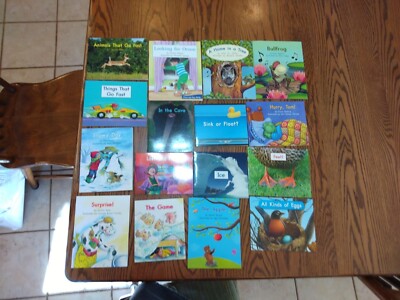 FOUNTAS & PINNELL 16 Book Set Orange System LLI Levels A-D,K Readers 69 ...