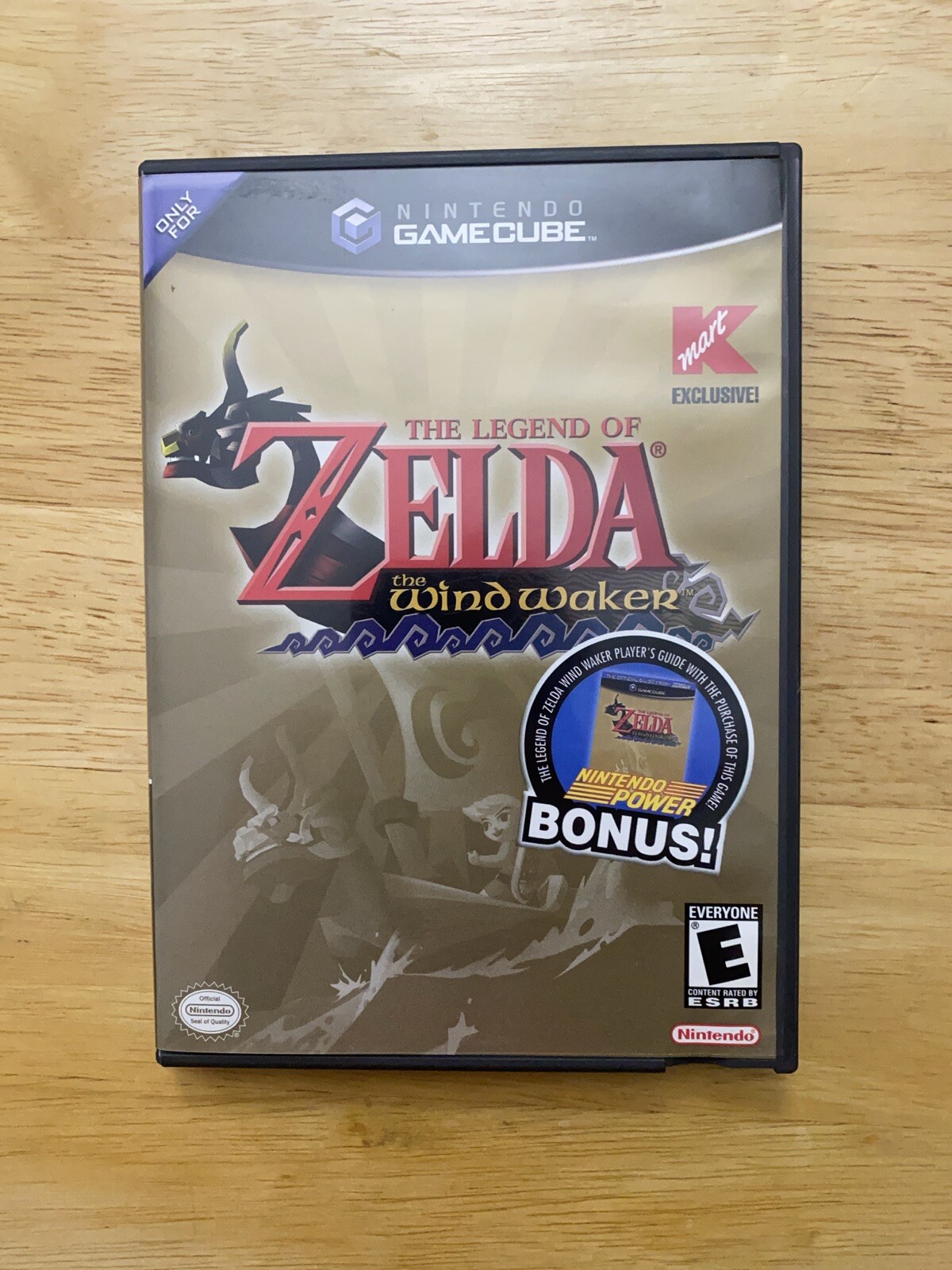 Nintendo Gamecube Legend Of Zelda: Wind Waker Rare Kmart Exclusive ...