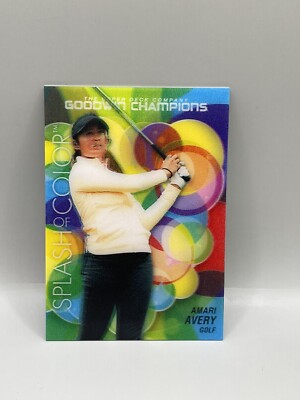 2023 Upper Deck Goodwin Champions Amari Avery Splash Of Color #SCL-AA ...