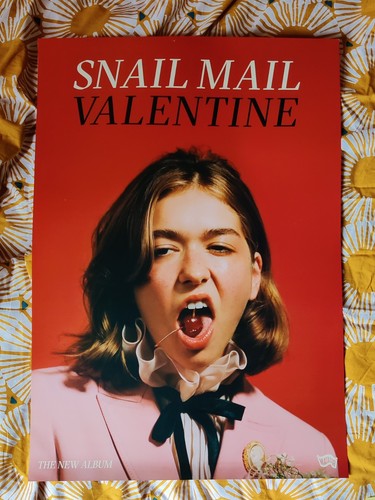 Snail Mail 'Valentine' Official 2021 Matador 2-sided Promo Poster 50 x ...