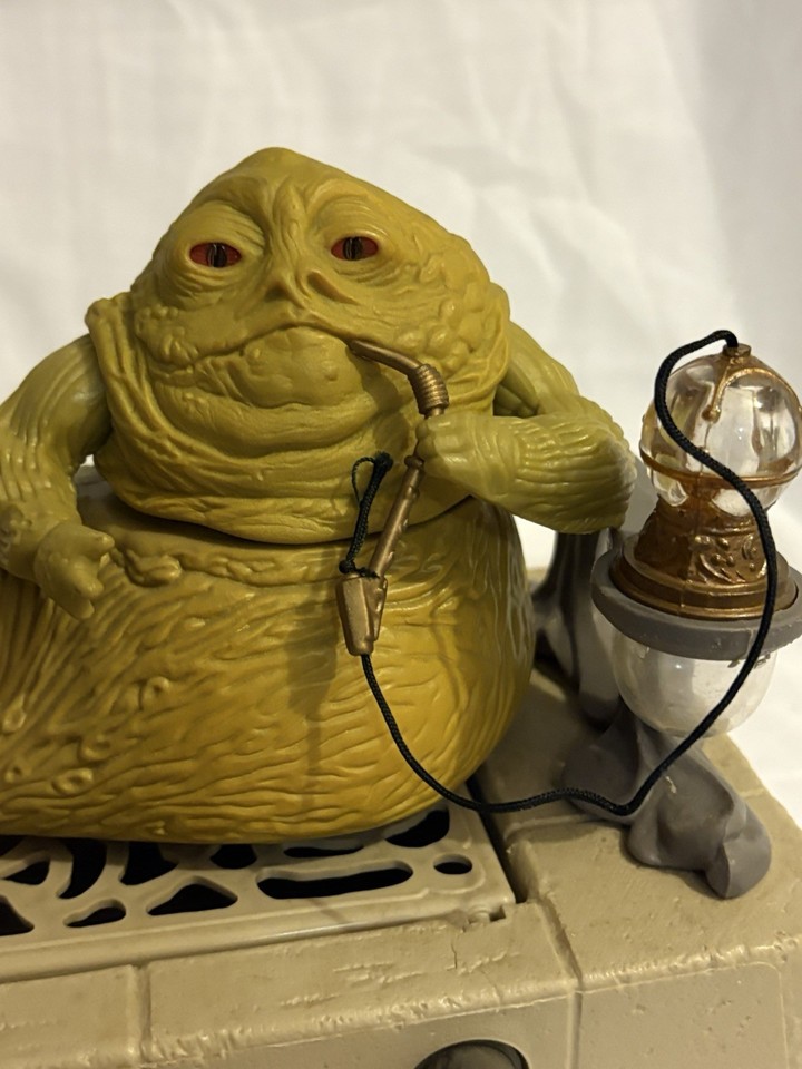 Vintage Star Wars Jabba the Hutt Playset Action Figure Kenner 1983 ...