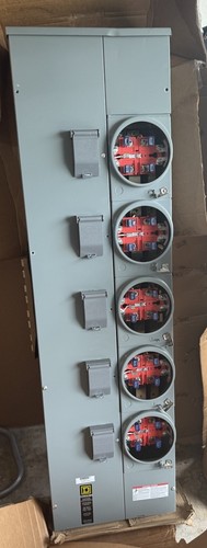 SQUARE D EZMR315225 Meter-Pak, 225A, 5 x 5 jaw. Read Description ...