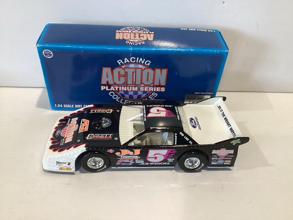 1/24 ADC Ronnie Johnson #5 J&J Steel 1996 Dirt Late Model | eBay