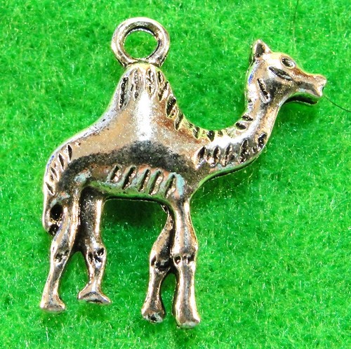 10Pcs. Tibetan Silver Detailed 3D CAMEL Charms Pendants Earring Drops ...