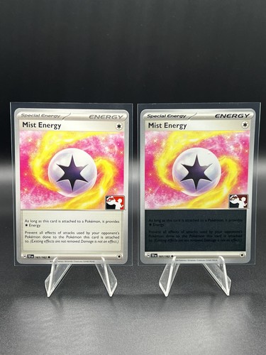 Play Pokemon Prize Pack 5 Series Mist Energy + Holofoil #161/162 | eBay