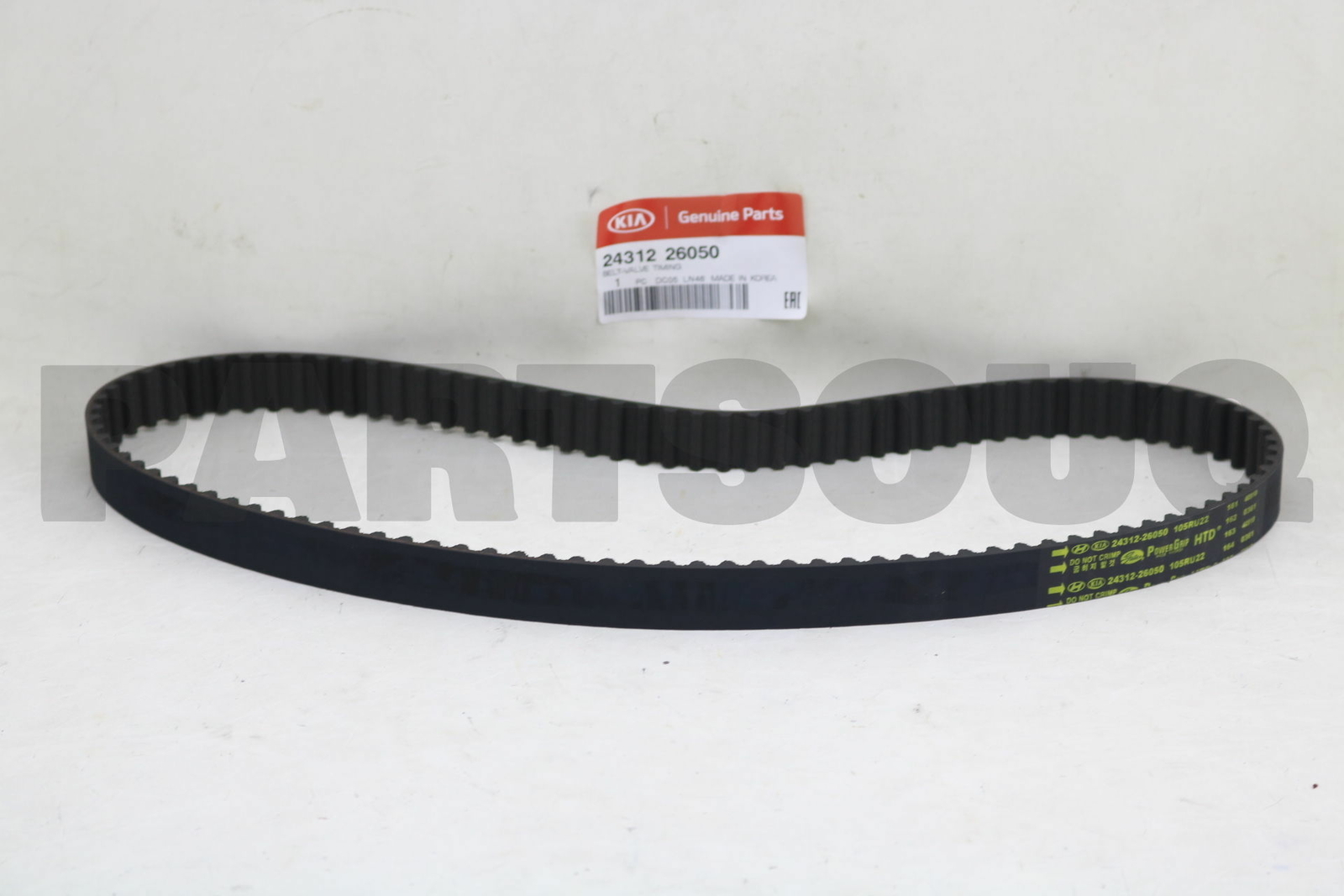 2431226050 Genuine Hyundai / KIA BELT-VALVE TIMING | eBay