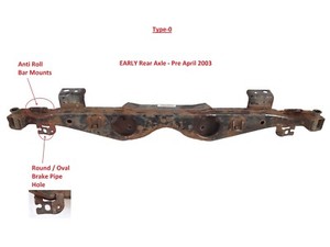MINI BMW Cooper One / S R50 R52 R53 Rear Subframe / Axle Carrier ...