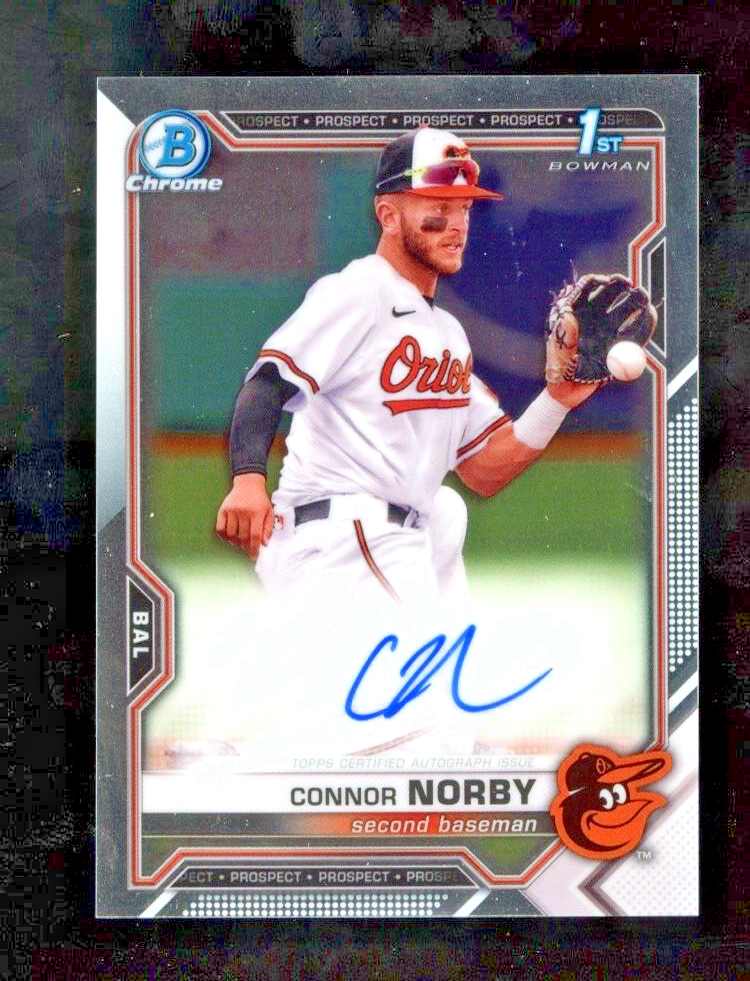 2021 Bowman Chrome 1st Bowman CONNER NORBY Auto #CDA-CN | eBay