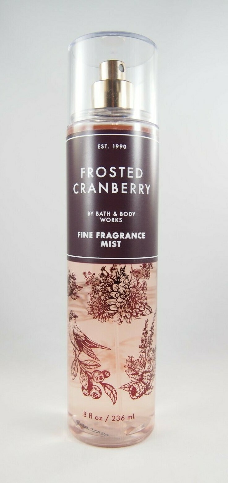 (3) Bath & Body Works Autumn Fall Frosted Cranberry Fragrance Mist ...