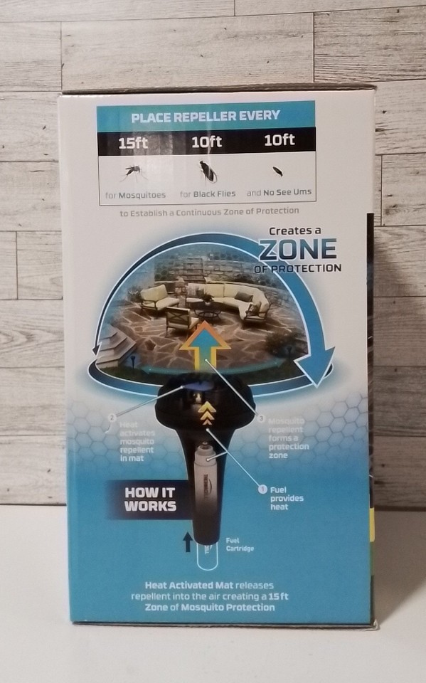 Thermacell Multi-Insect Perimeter Repeller System - 2 Repellents In One ...