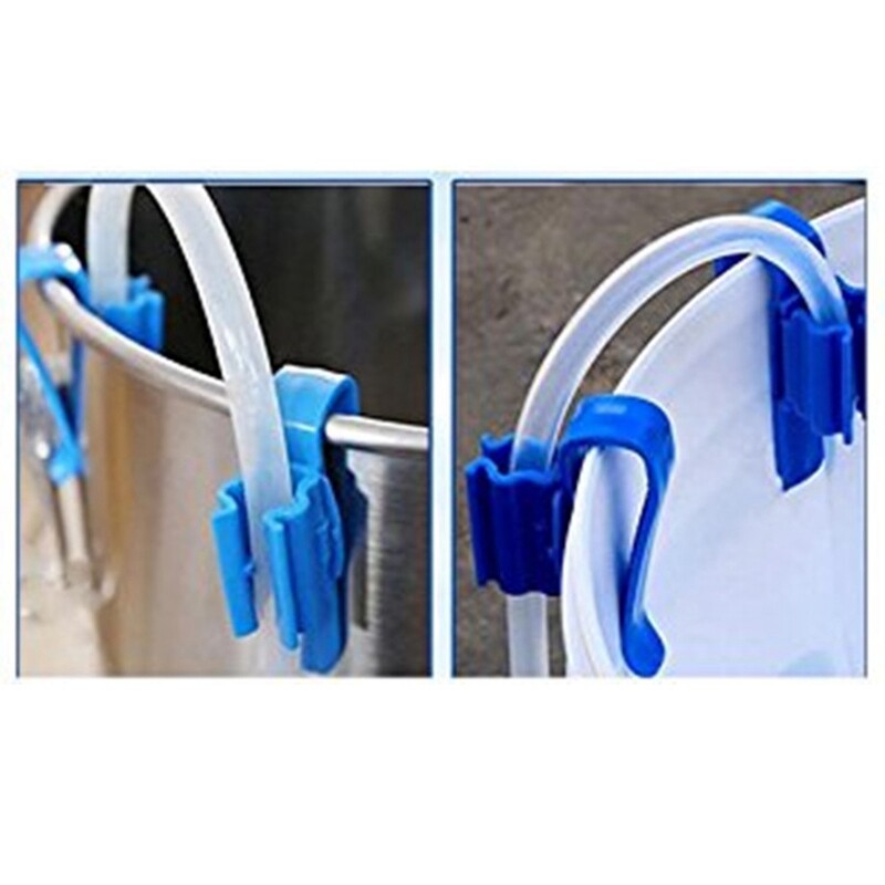 4Pcs Home Brew Bucket Clip Pipe Syphon Tube Flow Control Clamp Fish2800 ...