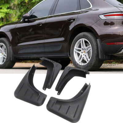 4P Fit For Porsche Macan 2014-2020 Car Mud Flaps Splash Guards Fender ...