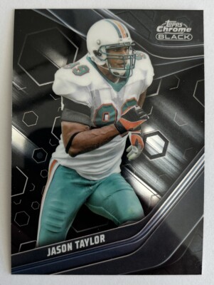 🏈 2024 Topps Composite - Chrome Black #126 Jason Taylor Base | eBay