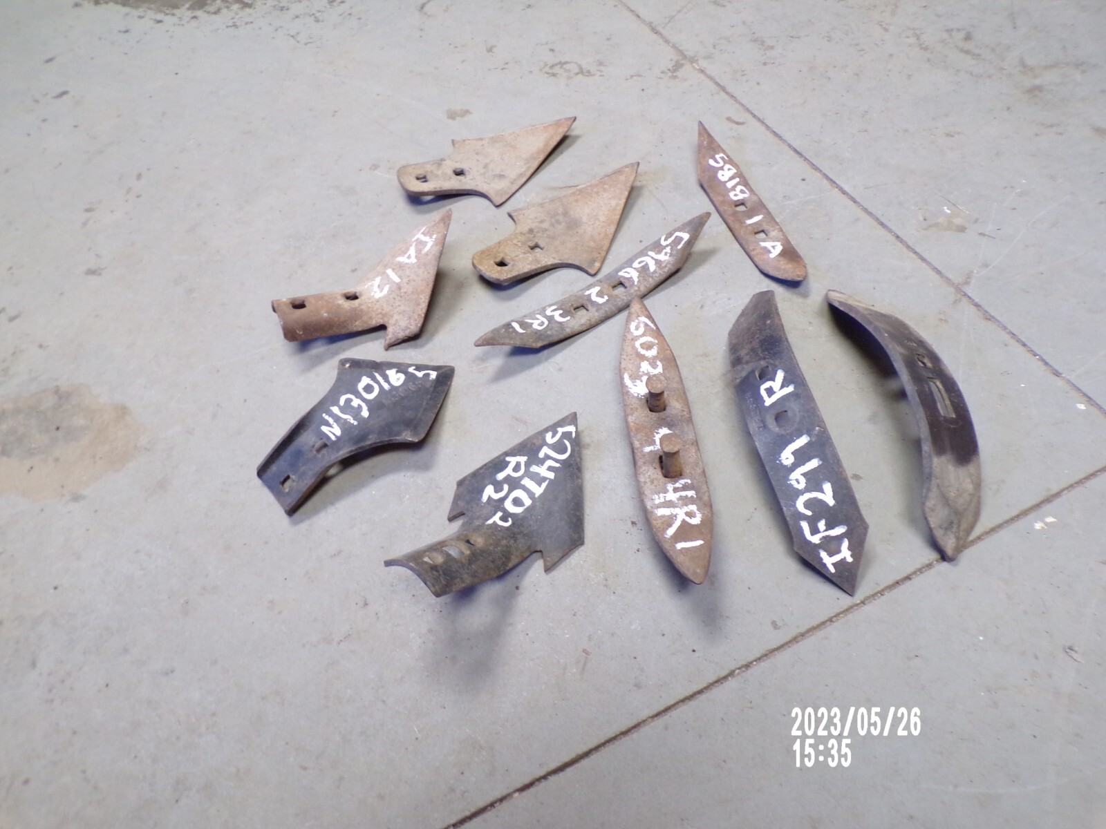 FARMALL TRACTOR CULTIVATOR SHOVEL, SPEAR, POINTS, CHISEL SPIKES | eBay