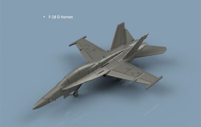 L'Arsenal Models 1/700 F-18D HORNET UNFOLDED WINGS (5) 3D Printed Set ...