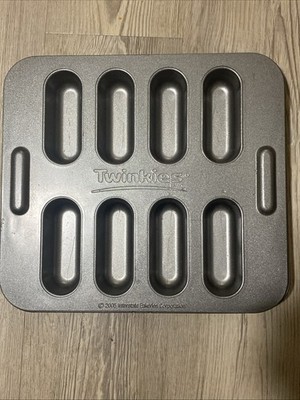 2005 Hostess Twinkies Baking Pan Ladyfingers Mold 8 Slots Nonstick ...