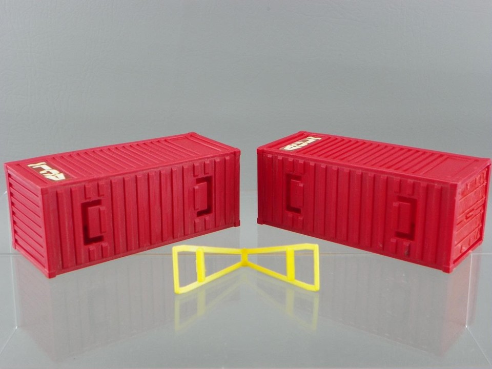 Vintage 1973 Corgi Major 1106 Diecast 1/43 Mack Container Truck Tractor ...